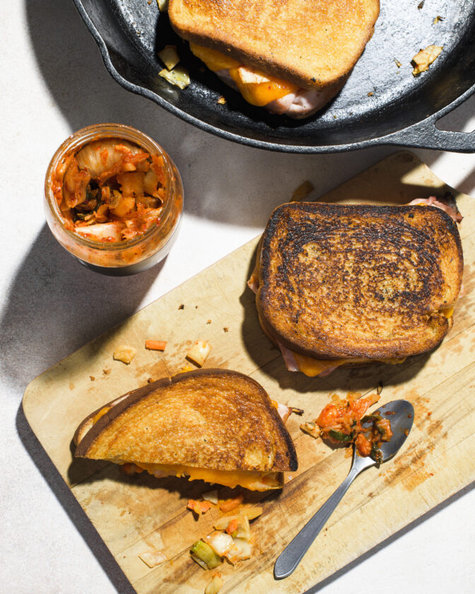 Kimchi in grilled cheese? It’s a spicy, crunchy flavor boost | News ...
